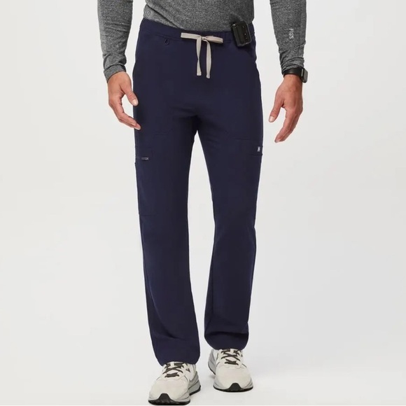 Figs | Pants | Figs Cairo Cargo Scrub Pants Navy Blue Tm30 Mens Pull On ...